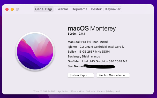 [Başarılı Kurulum] Monterey / Monster Abra A7 - OpenCore - osxinfo.net ...