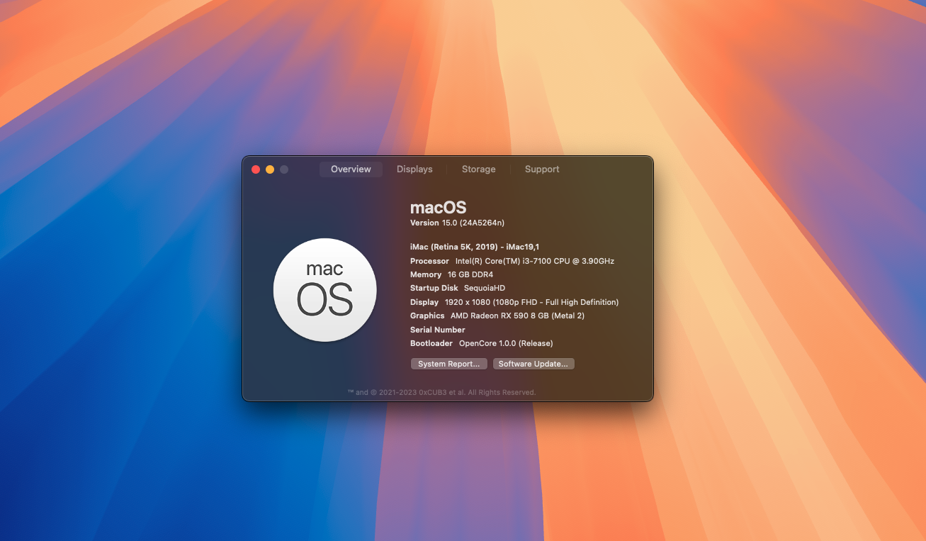 macOS Sequoia Beta 1 ile Kabylake Sisteme Hackintosh Kurulumu - osxinfo ...