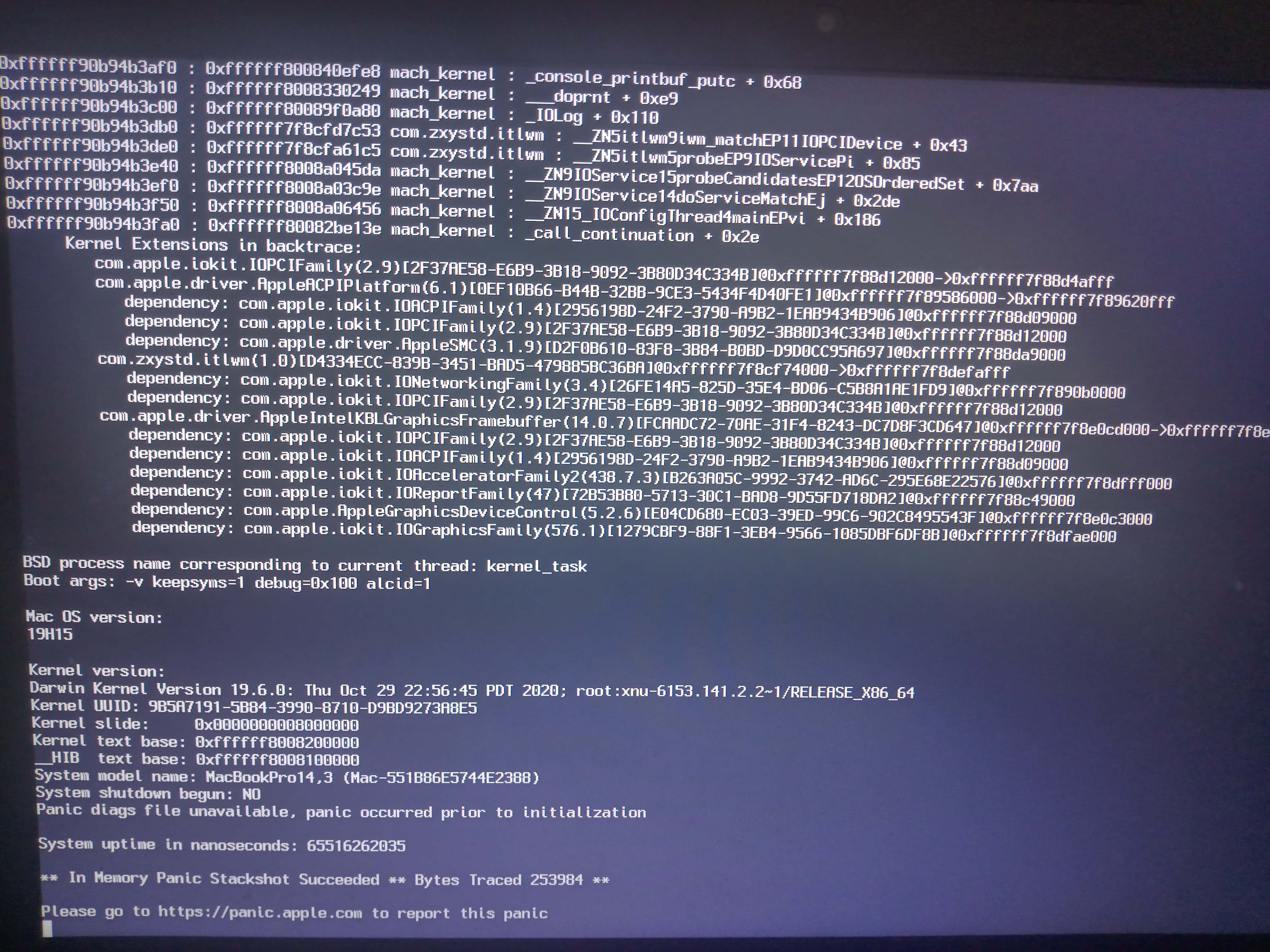 OpenCore Catalina Kernel Panic - osxinfo.net: Hackintosh Türkiye Destek ...