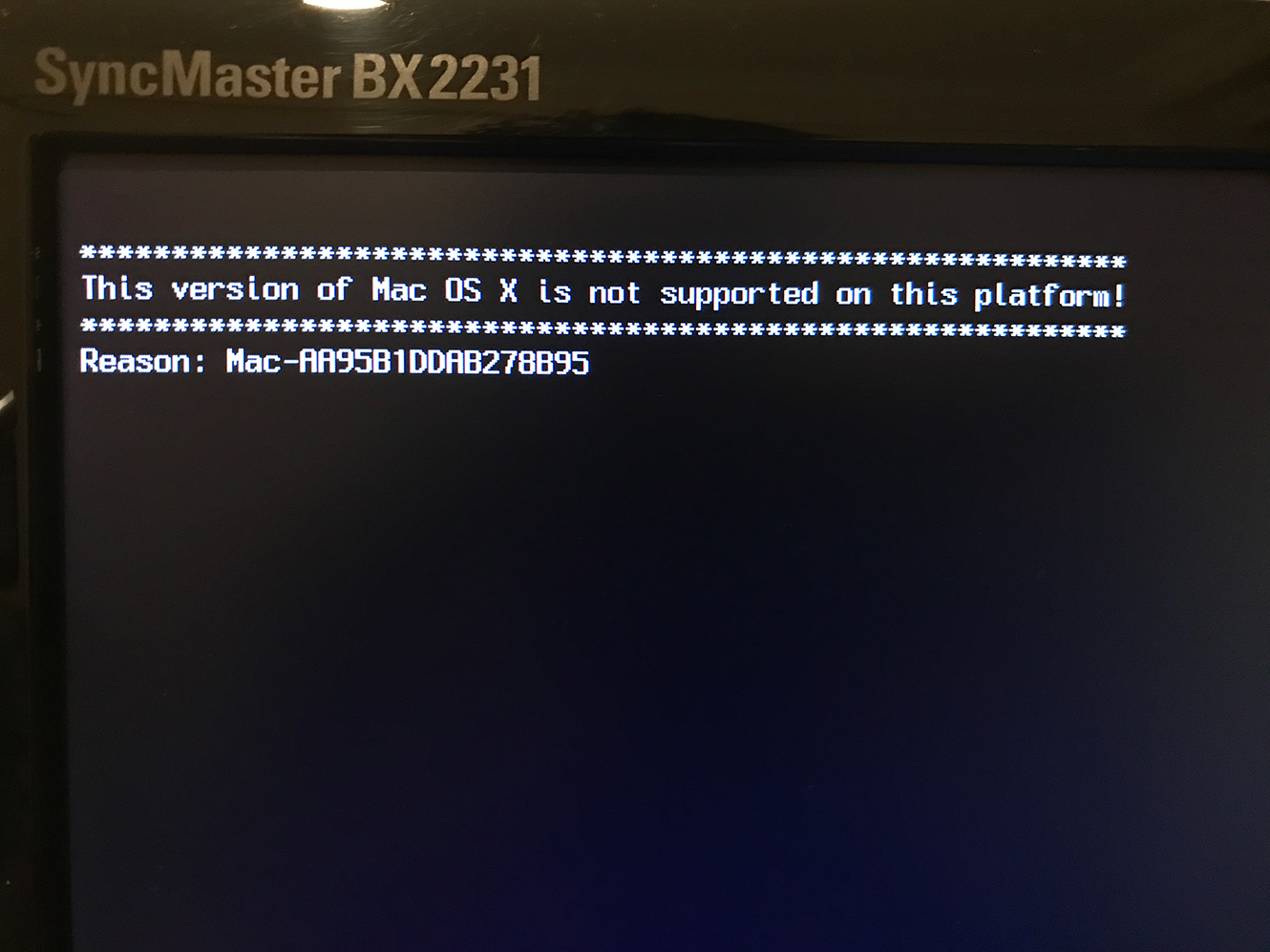 Opencore Verbose ekranında hata - osxinfo.net: Hackintosh Türkiye ...
